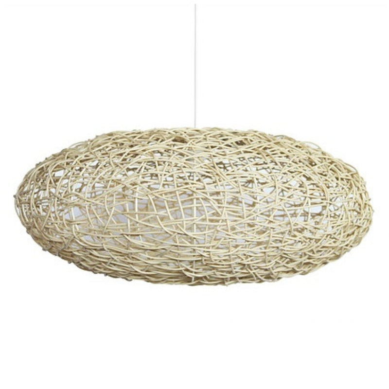 Eclipse Resin Woven Pendant Light Natural | Decor Lighting – Woodka ...