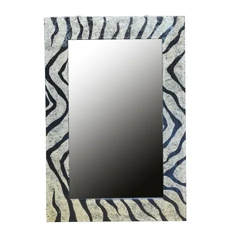 Rectangle Wall Mirror Zebra – Woodka Interiors